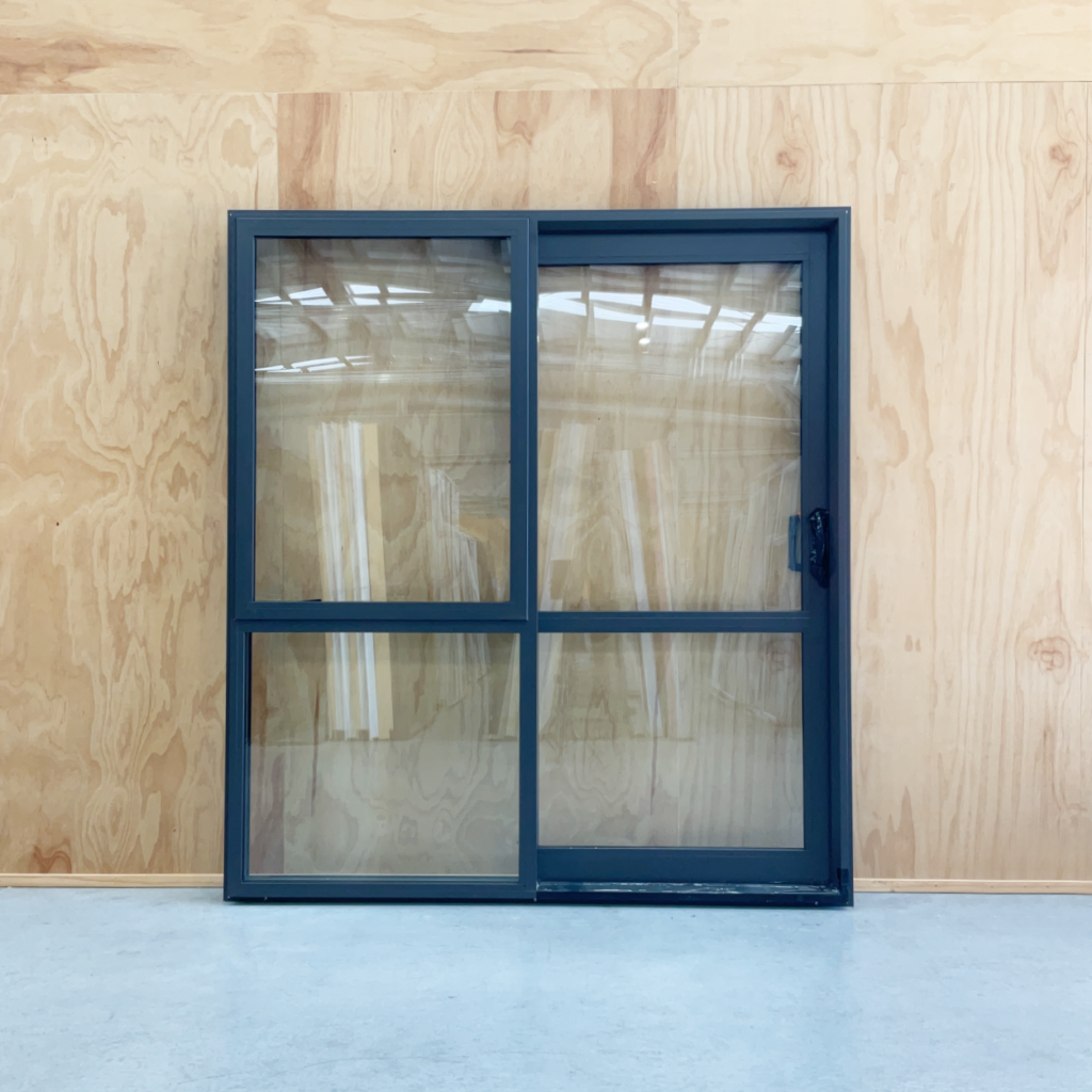 New 1800w x 2000h Open Sash Ironsand Single Glazed Ranch Slider | Diy ...